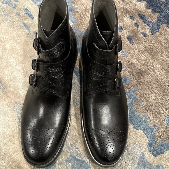 Robert Graham | Shoes | Robert Graham Wilkes Rg537b Mens Black Leather ...